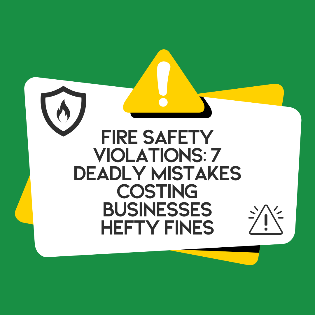 Fire Safety Violations Manchester: 7 Deadly Mistakes Costing Businesses ...